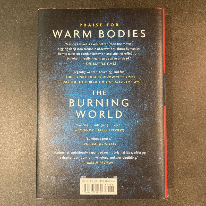 The Burning World by Isaac Marion, Hardcover | Pangobooks