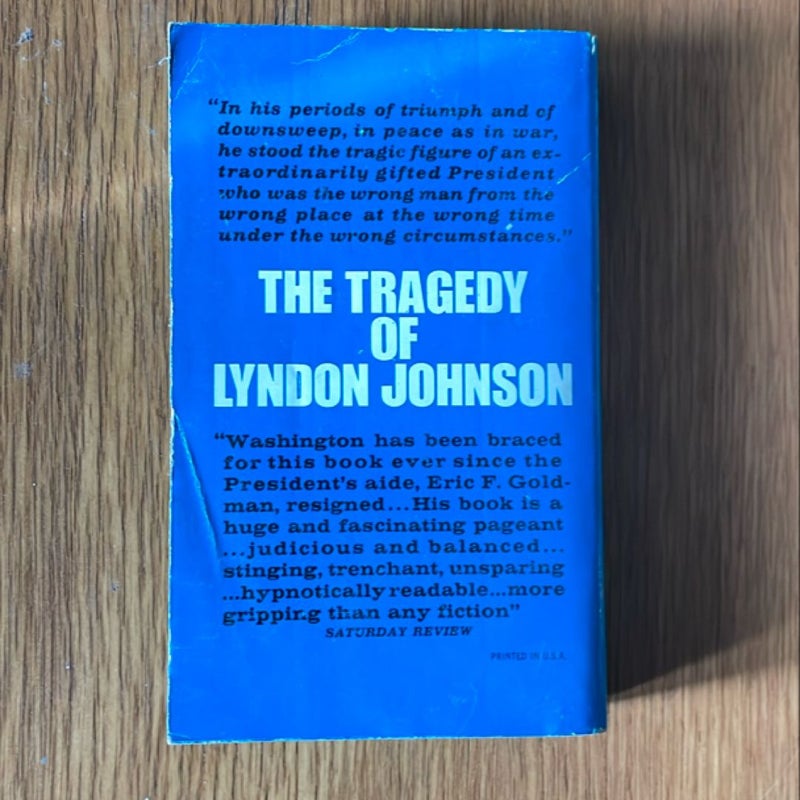 The Tragedy of Lyndon Johnson by Eric Goldman, Paperback | Pangobooks