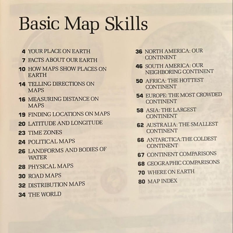 Basic Map Skills by Hammond World Atlas Corporation Staff, Paperback | Pangobooks