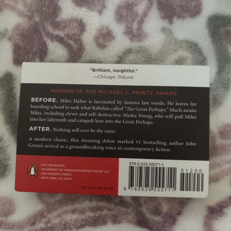 Looking For Alaska by John Green, Paperback | Pangobooks
