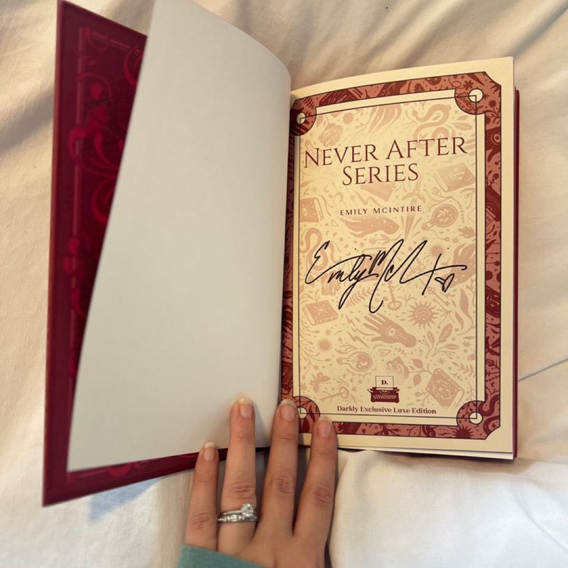 Never After Series Bookish Box by Emily McIntire, Hardcover | Pangobooks