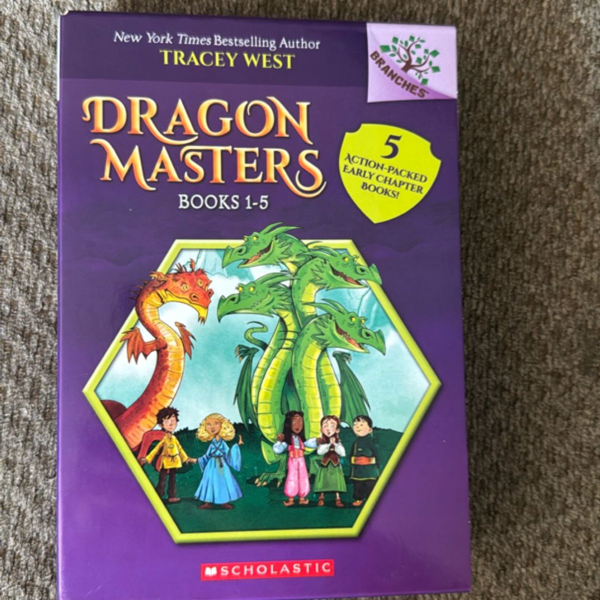 Dragon Masters, Books 1-5: a Branches Box Set by Tracey West
