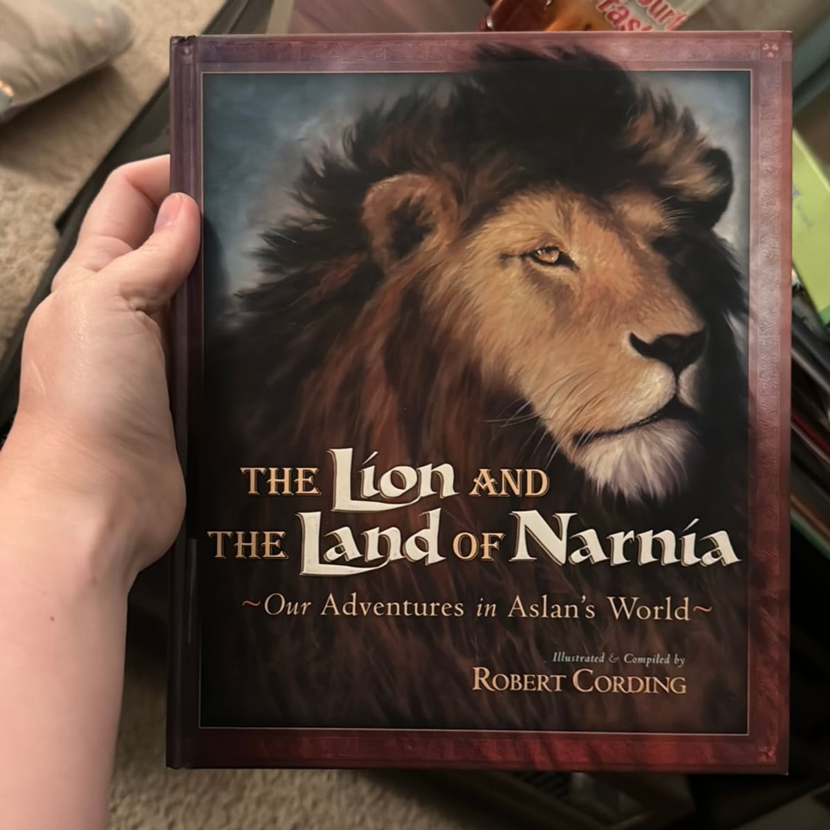 The Lion and the Land of Narnia by Robert Cording, Hardcover | Pangobooks