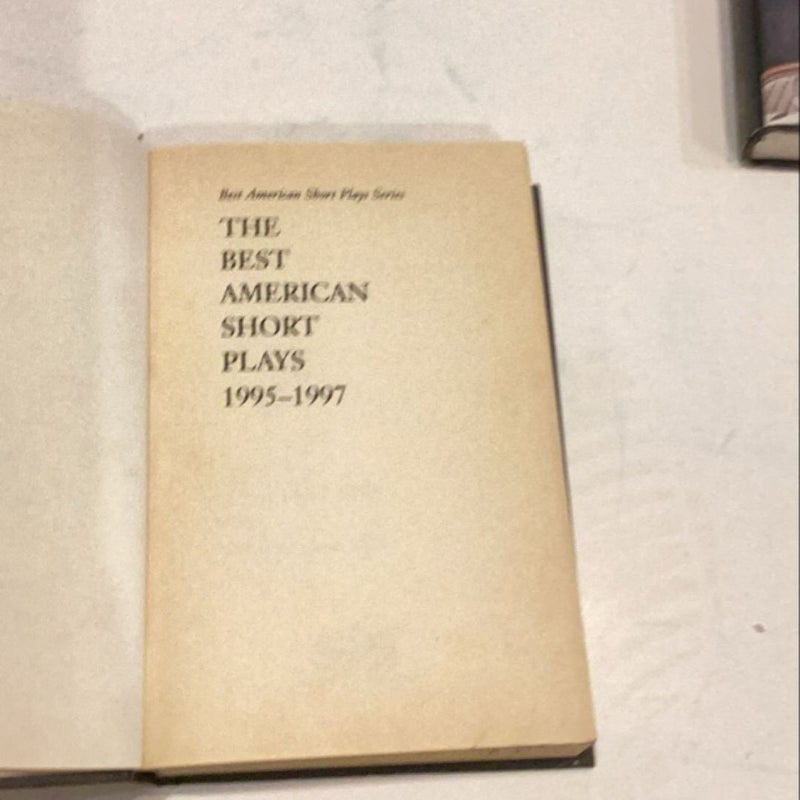 The best American short plays 1995 to 1997 by Howard, Stein and Gloria ...