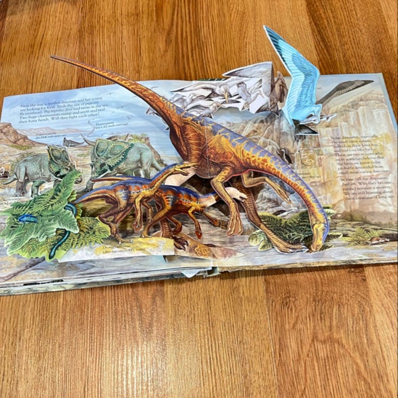 Pop-Up: Creatures of Long Ago Dinosaurs by National Geographic Society