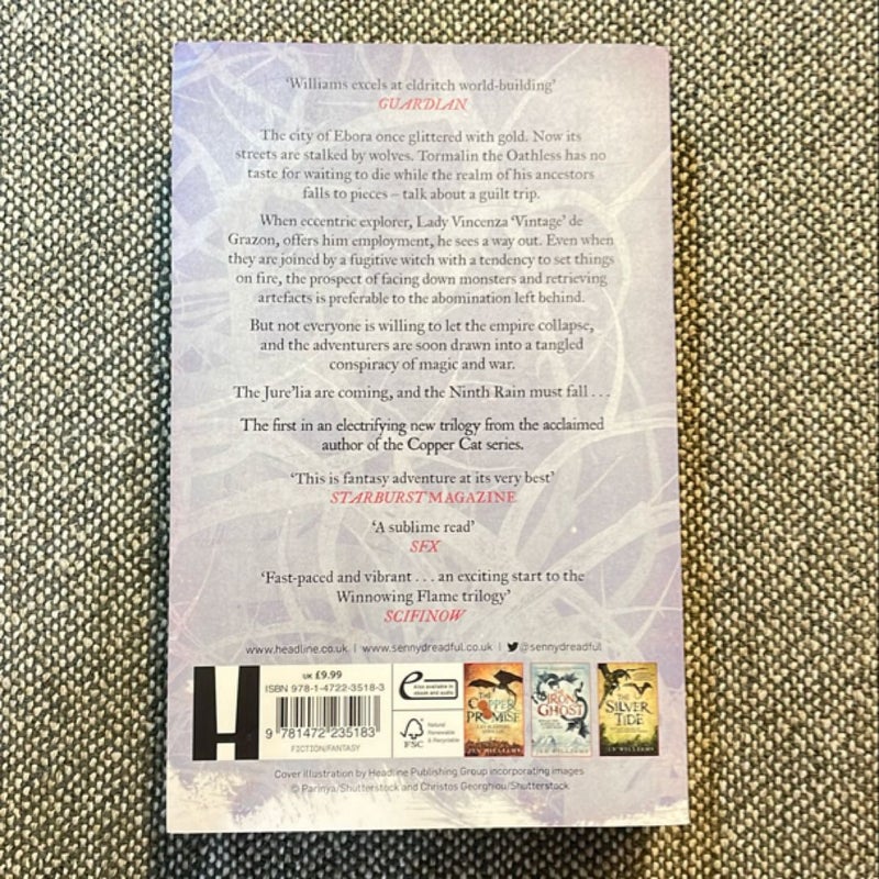 The Ninth Rain (the Winnowing Flame Trilogy 1) by Jen Williams