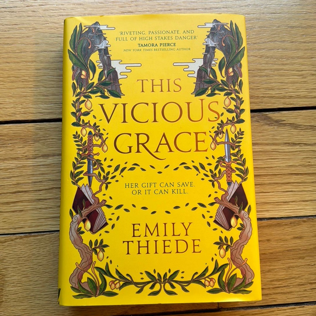 SIGNED This Vicious Grace Sprayed edges Fairyloot edition by Emily ...