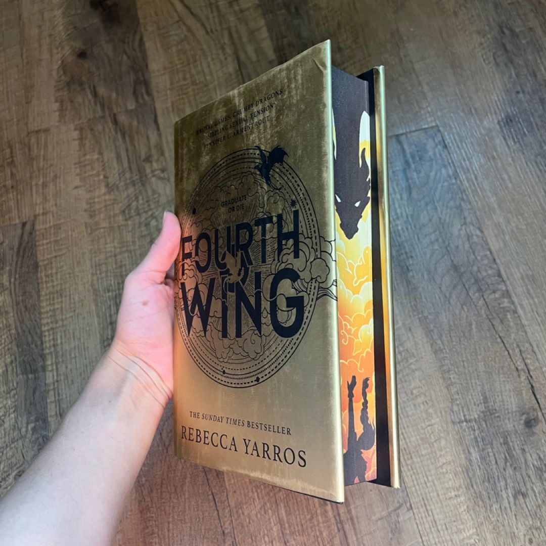 Fourth Wing special edition by Rebecca Yarros , Hardcover | Pangobooks