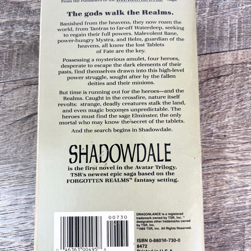 Shadowdale -Forgotten Realms by Richard Awlinson, Paperback | Pangobooks