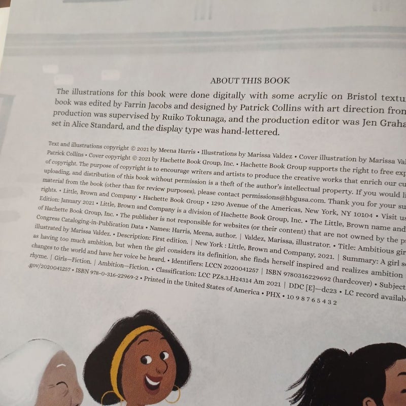 Ambitious Girl by Meena Harris