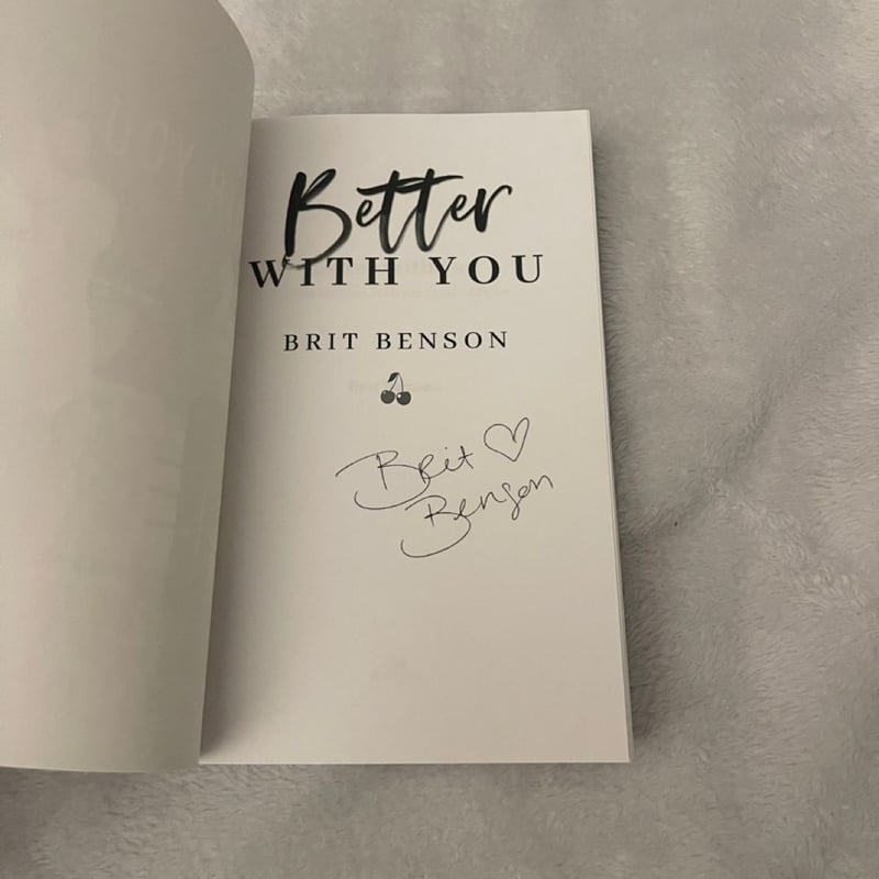 Better With You - special edition by Brit Benson, Paperback | Pangobooks