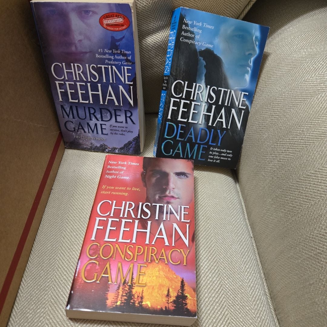 Lot of 3 Game Series Books * by Christine Feehan, Paperback | Pangobooks