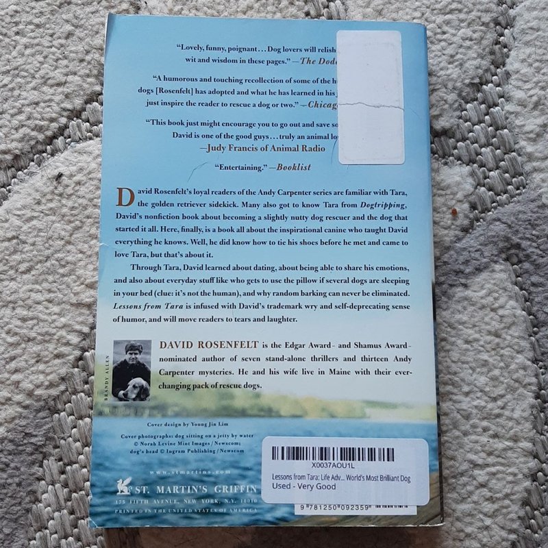 Lessons from Tara by David Rosenfelt