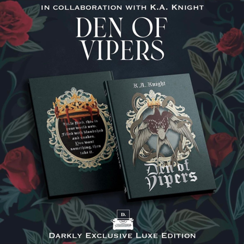 Den of Vipers Bookish box exclusive by K A Knight , Hardcover | Pangobooks