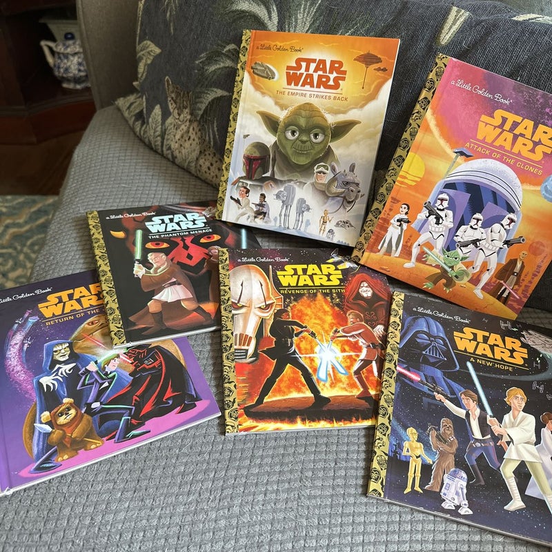 The Star Wars Little Golden Book Library (Star Wars) by Golden Books ...