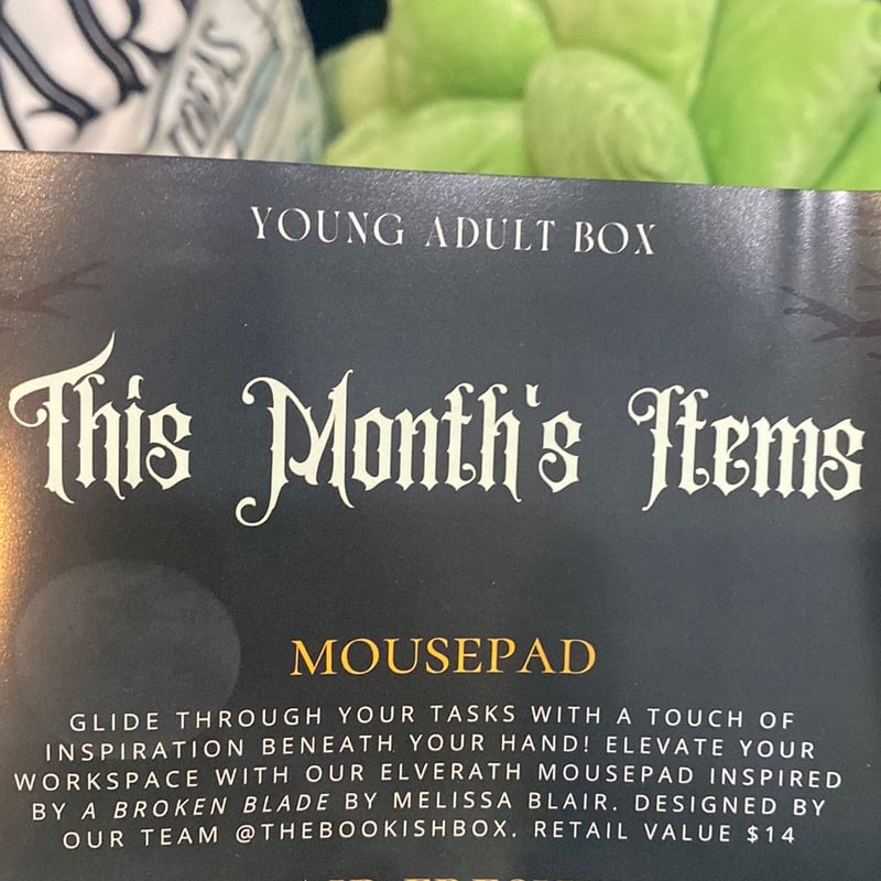 A Shadow Crown Mousepad by Melissa Blair, Paperback | Pangobooks