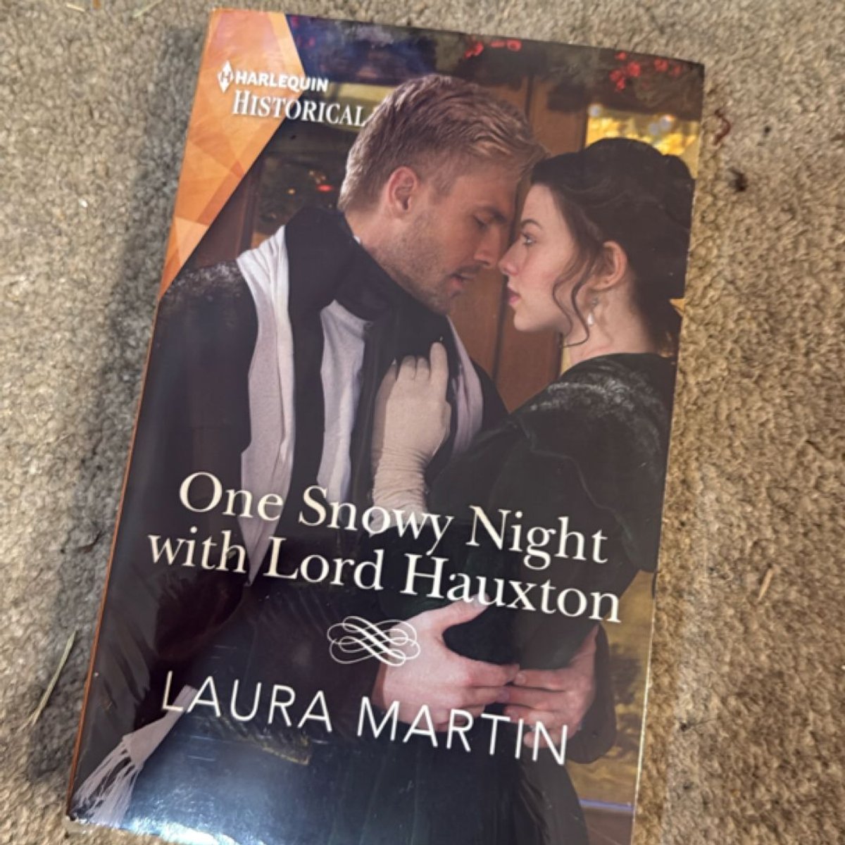 One Snowy Night with Lord Hauxton by Laura Martin