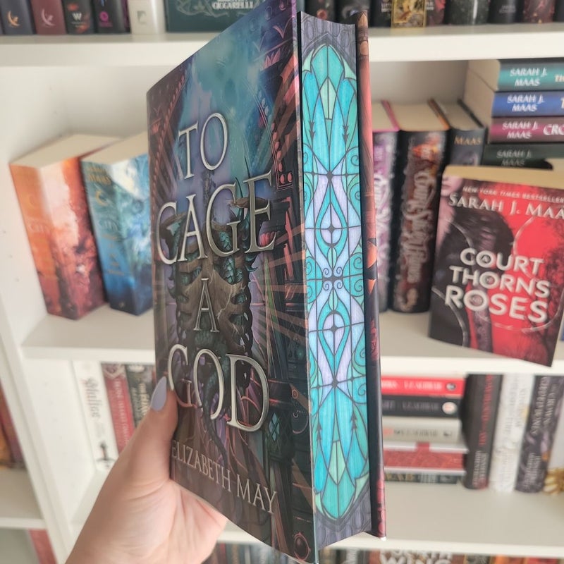 To Cage a God (Illumicrate Edition) by Elizabeth May, Hardcover ...