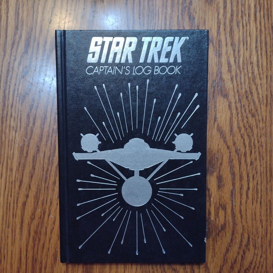 Star Trek Captains Log Book by David C. Merrell , Hardcover | Pangobooks