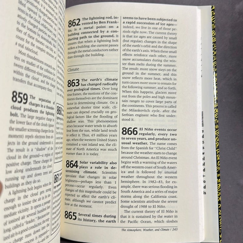 One Thousand and One Things Everyone Should Know about Science by James ...