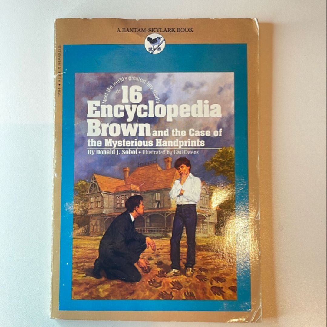 Encyclopedia Brown and the Case of the Mysterious Handprints by Donald ...