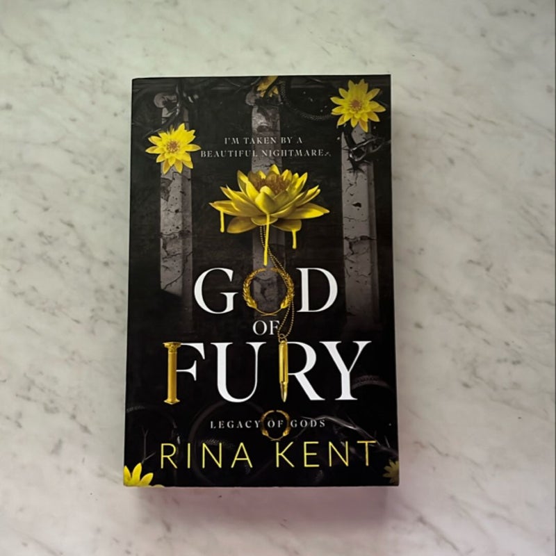 God of Fury by Rina Kent, Paperback | Pangobooks