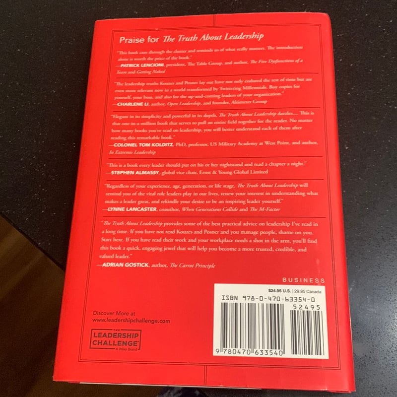 The Truth about Leadership by James M. Kouzes, Barry Z. Posner