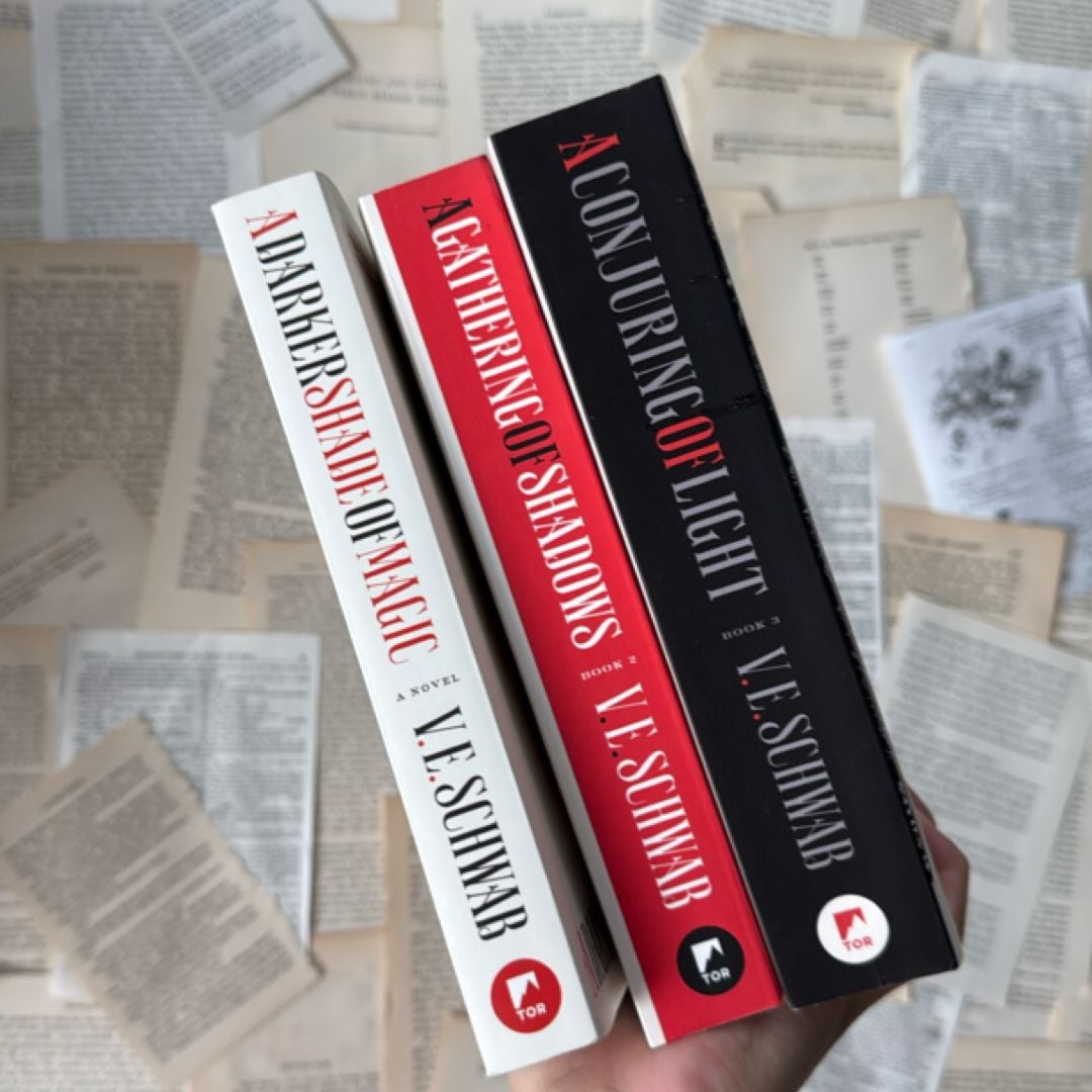 A Darker Shade of Magic trilogy by V. E. Schwab, Paperback | Pangobooks