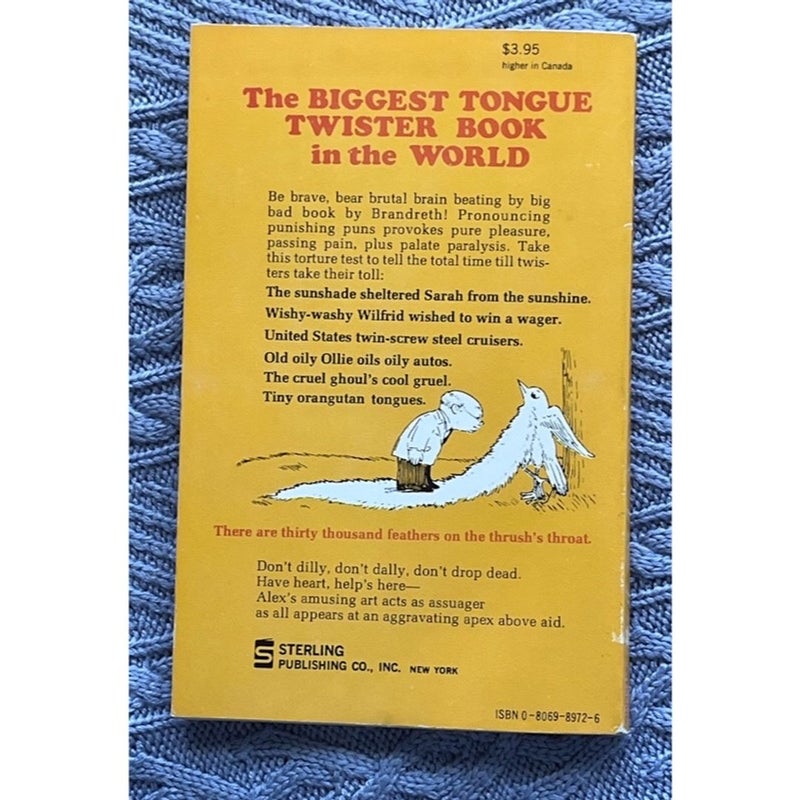 Biggest Tongue Twister Book in the World by Gyles Brandreth