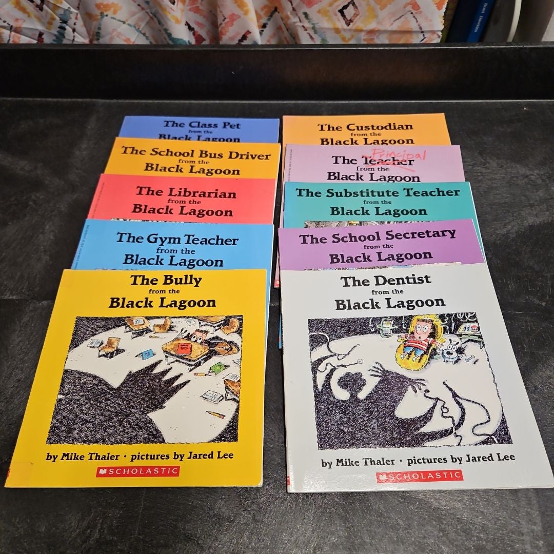 Set of 10 From the Black Lagoon Readers (PB267) by Mike Thaler; Jared ...