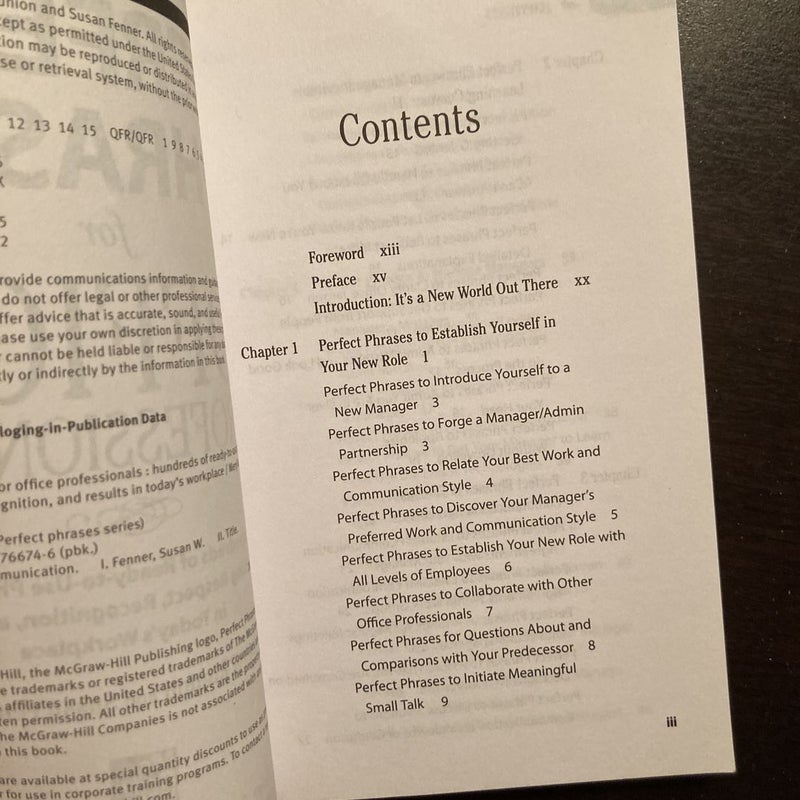 Perfect Phrases for Office Professionals: Hundreds of Ready-To-use ...