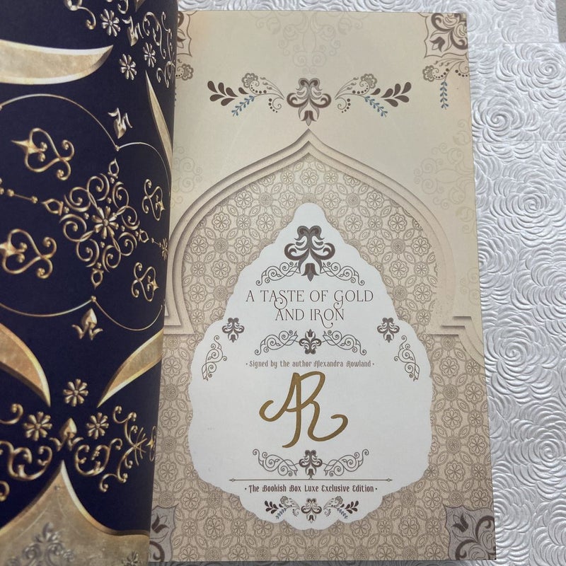 A Taste of Gold and Iron by Alexandra Rowland, Hardcover | Pangobooks