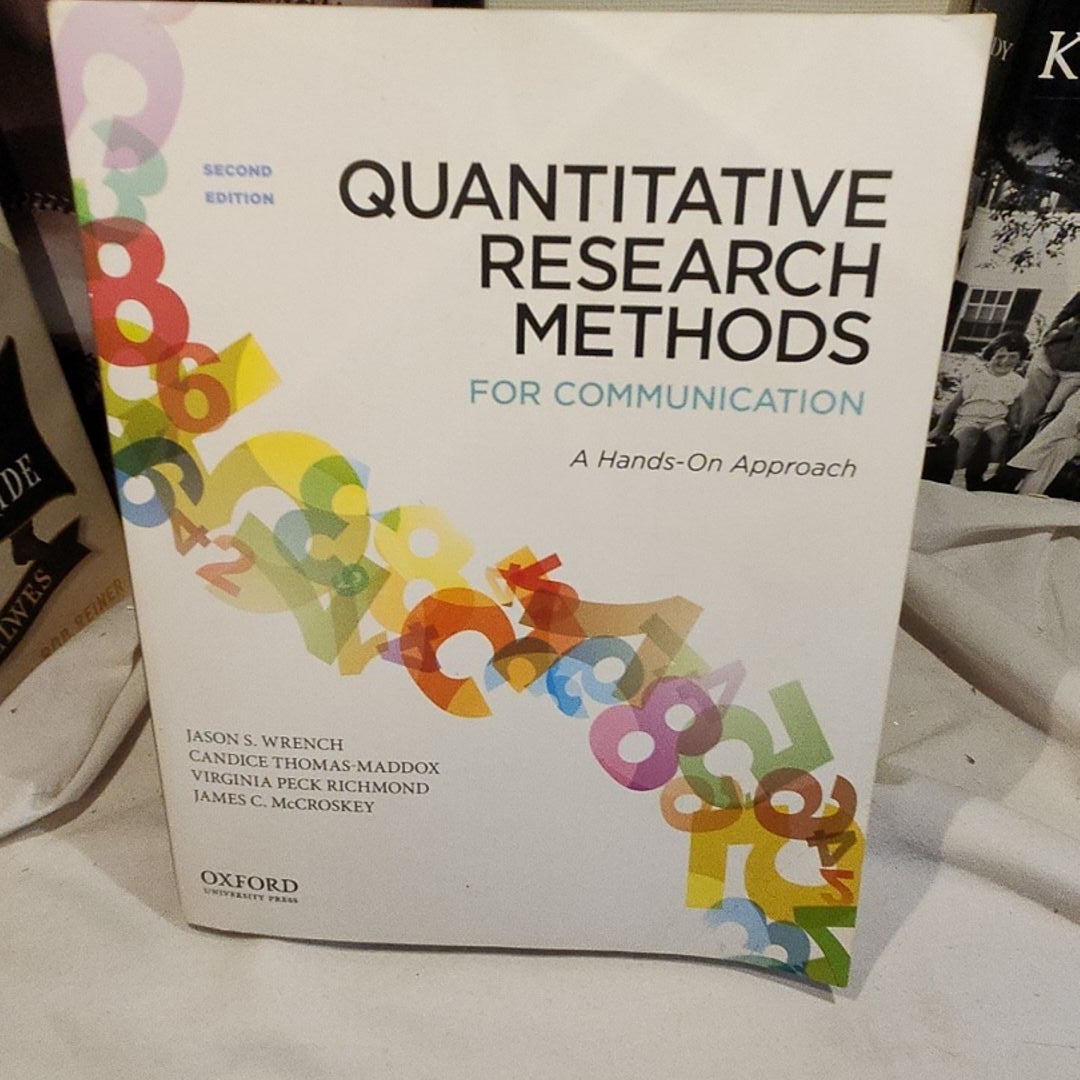 Quantitative Research Methods for Communication by Jason S. Wrench, Paperback | Pangobooks