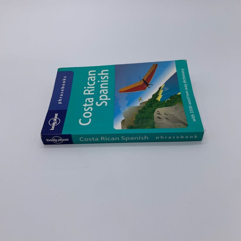 Costa Rican Spanish by Lonely Planet, Paperback | Pangobooks