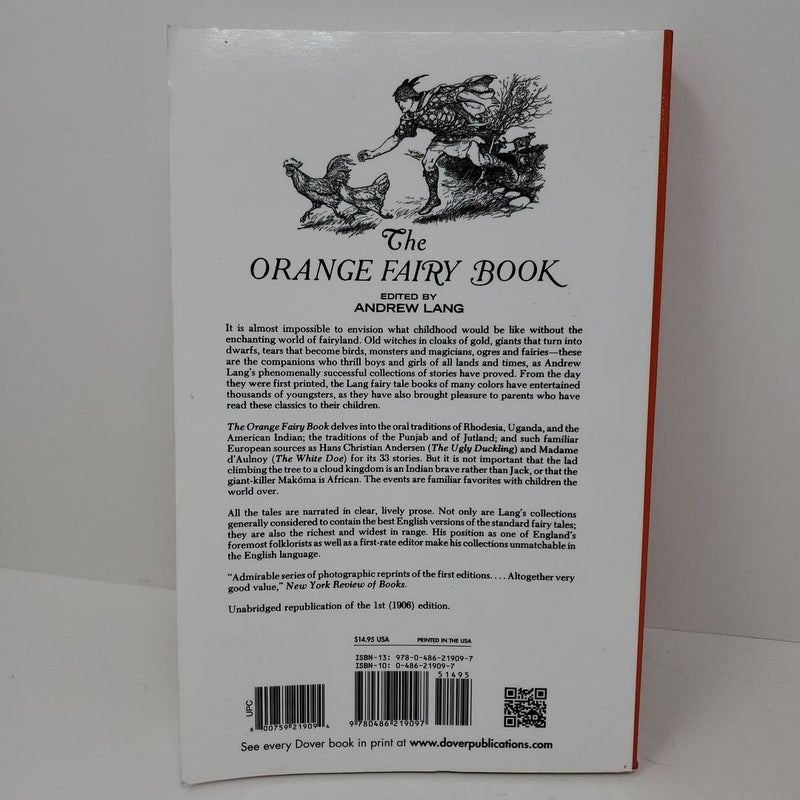 The Orange Fairy Book by Andrew Lang, Paperback | Pangobooks