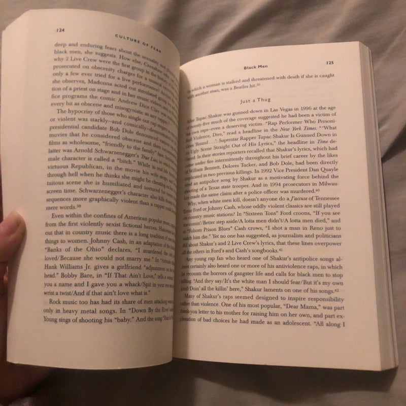 The Culture of Fear by Barry Glassner