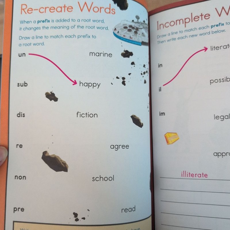 Star Wars Workbook: 3rd Grade Reading and Writing by Bridget Heos