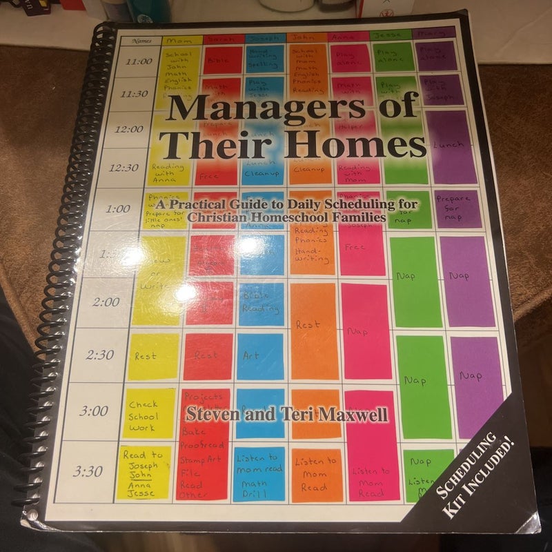 Managers Of Their Homes By Steven Maxwell Teri Maxwell