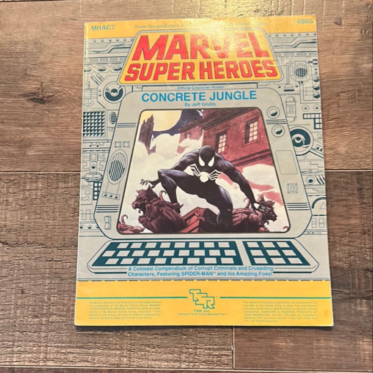 Marvel Super Heroes Official Character Roster Concrete Jungle by ...