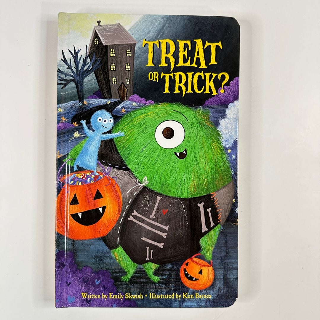Treat or Trick?, NEW (Board Book) by Emily Skwish, Hardcover | Pangobooks