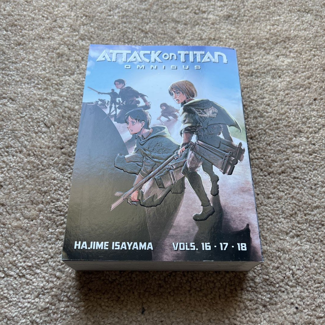 Attack on Titan Omnibus 6 (Vol. 16-18) by Hajime Isayama
