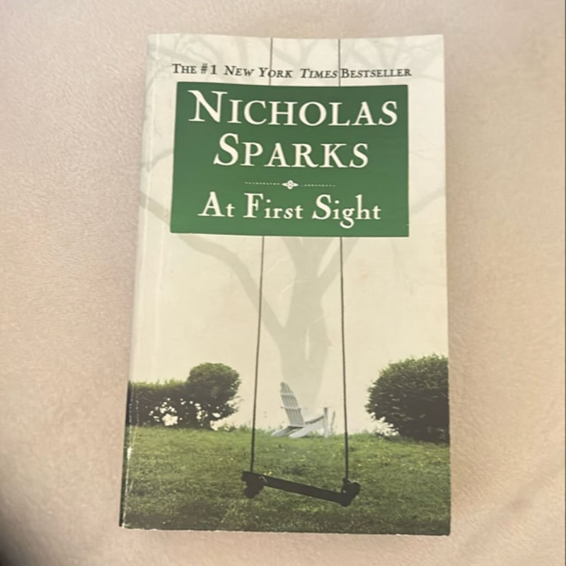 At First Sight by Nicholas Sparks, Paperback | Pangobooks