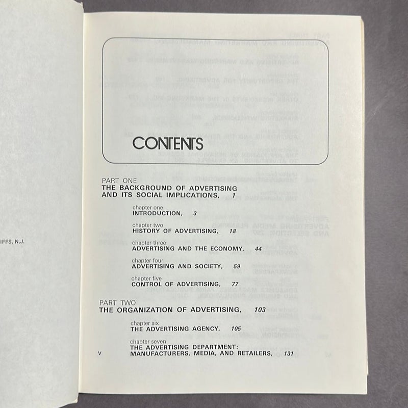 Advertising by Maurice I Mandell, Hardcover | Pangobooks