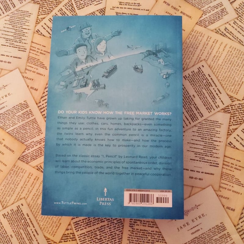 The Tuttle Twins and the Miraculous Pencil by Connor Boyack