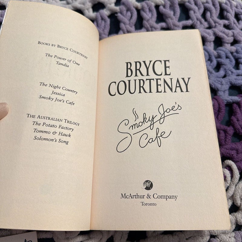 Smoky Joe's Cafe by Bryce Courtenay, Paperback | Pangobooks