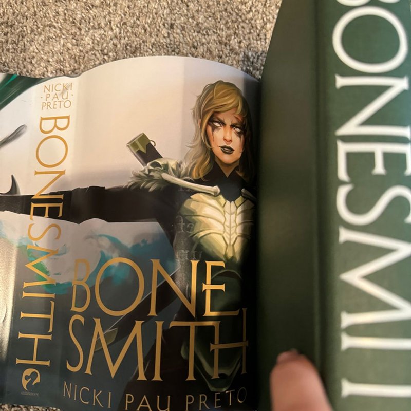 Fairyloot Bone Smith by Nicki Pau Preto, Hardcover | Pangobooks