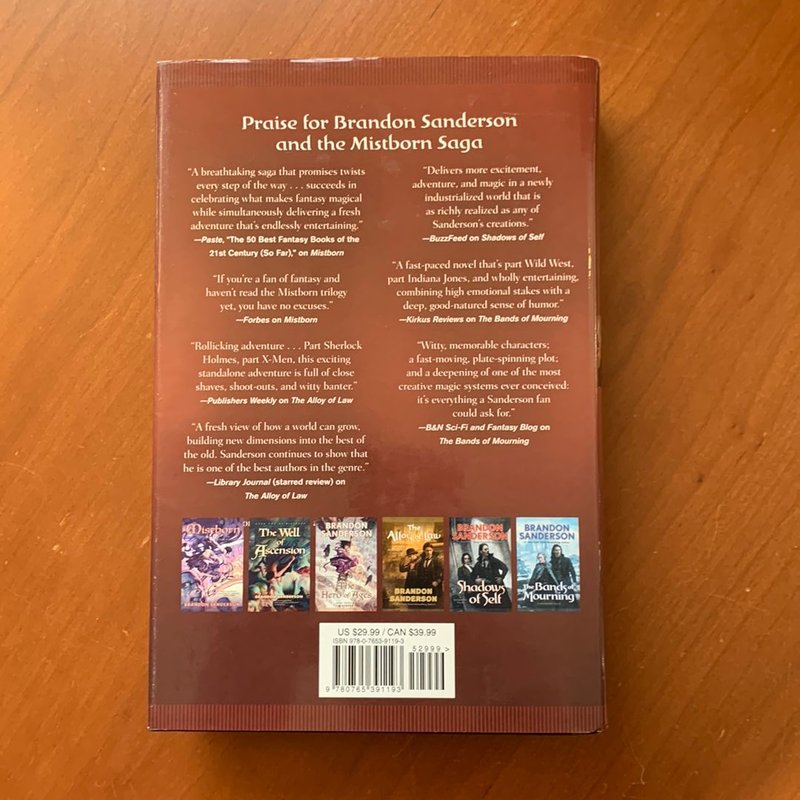 The Lost Metal by Brandon Sanderson, Hardcover | Pangobooks