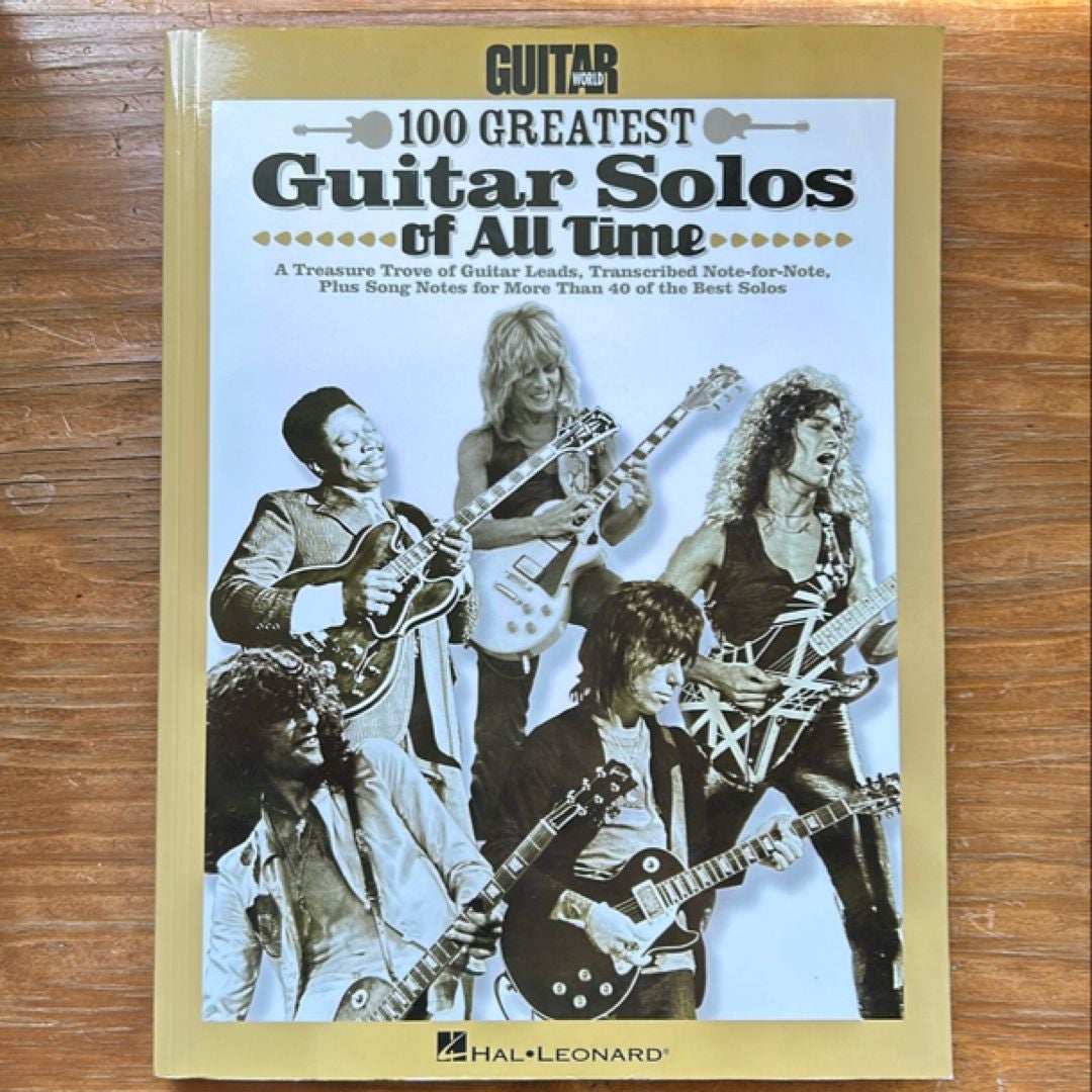 Guitar World's 100 Greatest Guitar Solos of All Time by Hal Leonard ...