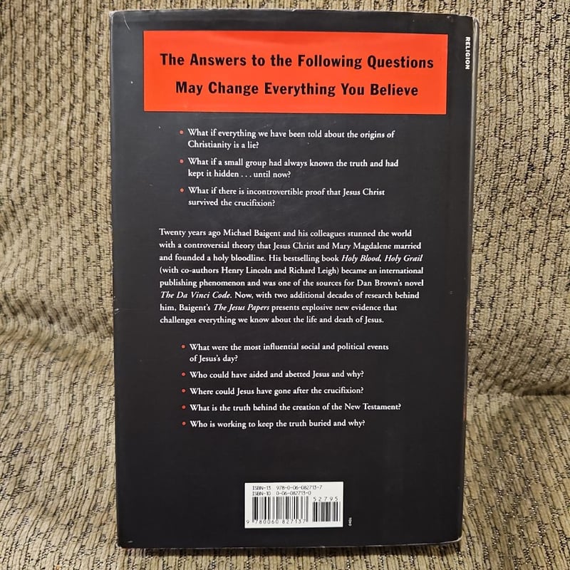 The Jesus Papers - First Edition by Michael Baigent, Hardcover | Pangobooks
