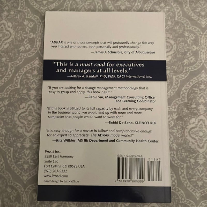 ADKAR by Jeff Hiatt, Paperback | Pangobooks
